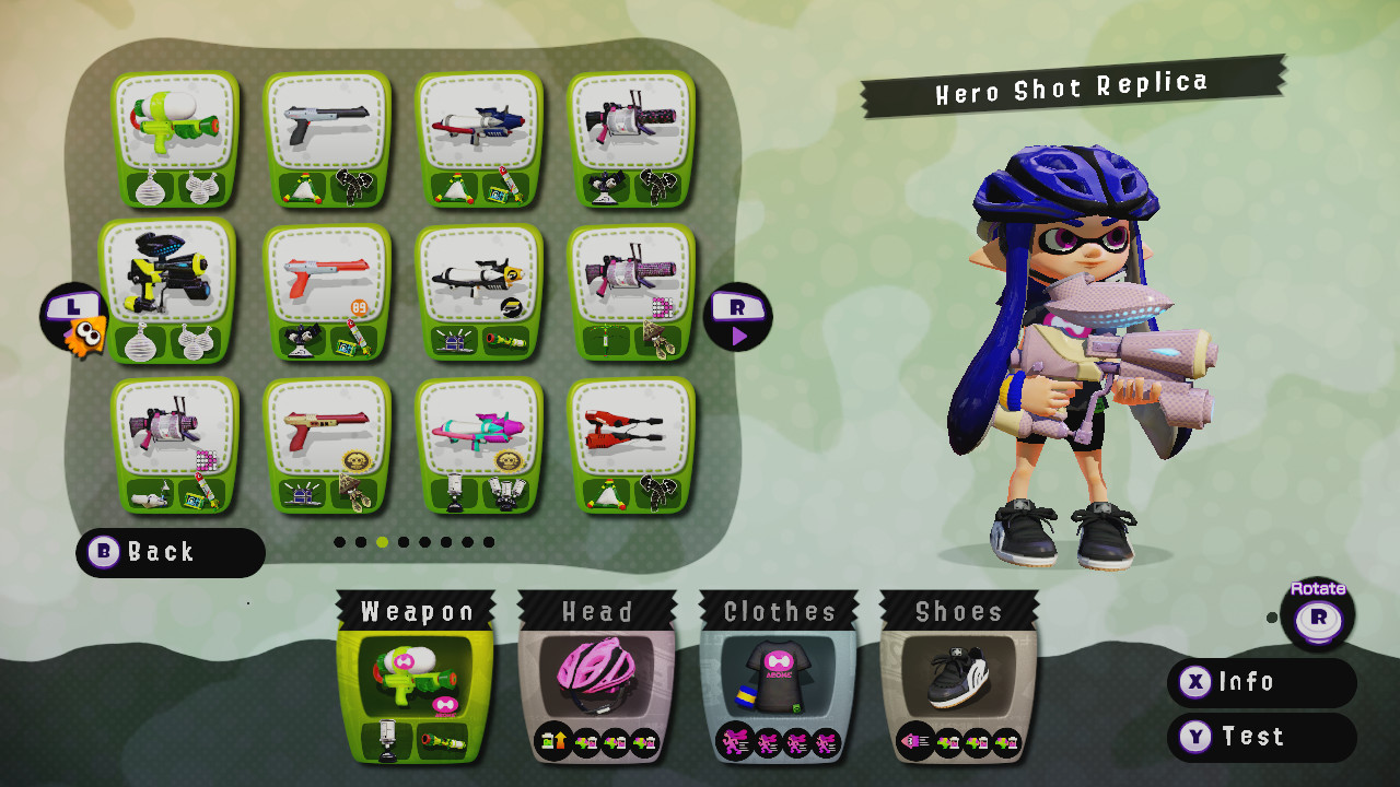 Pastel Weapons Mod for Splatoon | Splatoon Mods