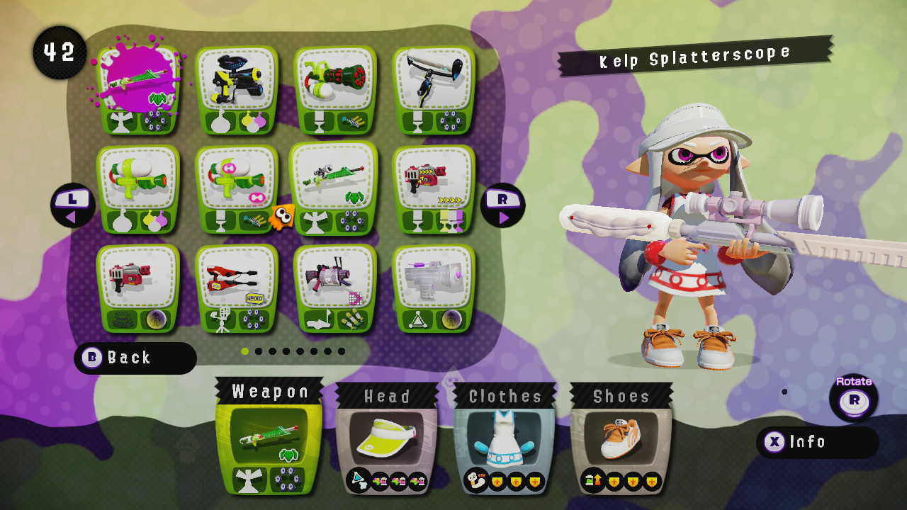 Pastel Weapons Mod for Splatoon | Splatoon Mods