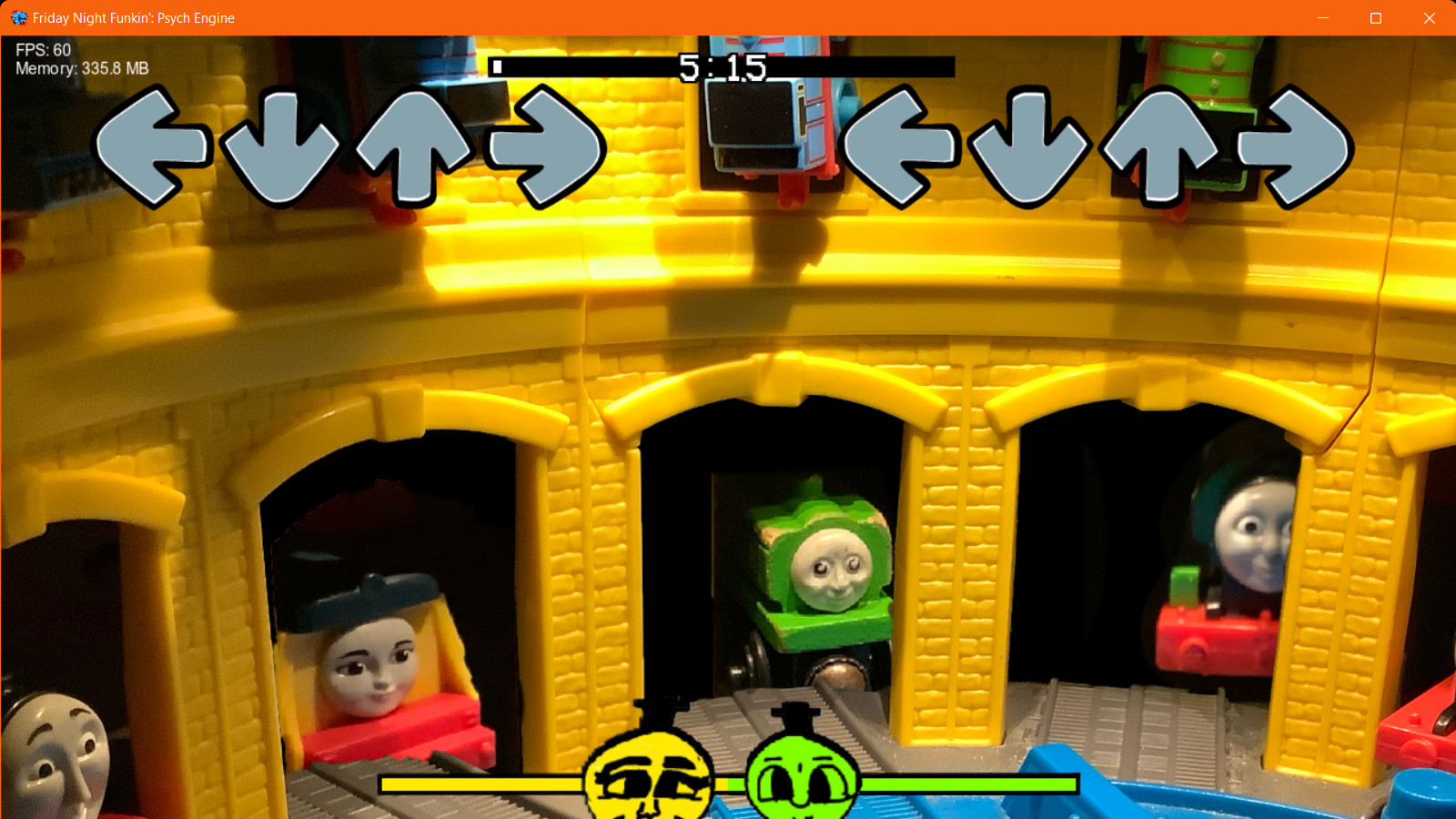 FNF - Thimas And Fries: A Stupid Nightmare [Friday Night Funkin'] [Mods]