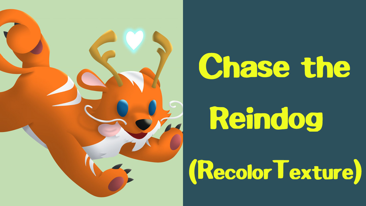 MultiVersus - Chase the Reindog (Recolor Texture) [MultiVersus] [Mods]