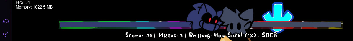 fnf: colored health bars and time bars Mod for Friday Night Funkin ...