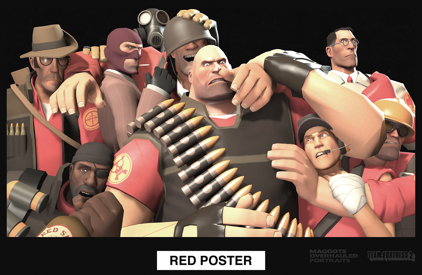 Maggots' Overhauled Portraits: Fight Songs Mod for Team Fortress 2 ...