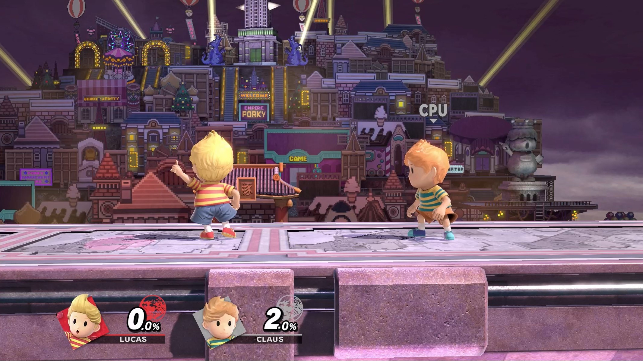 Lucas's "Wess Dance" Taunt from Project M! Mod for Super Smash Bros ...
