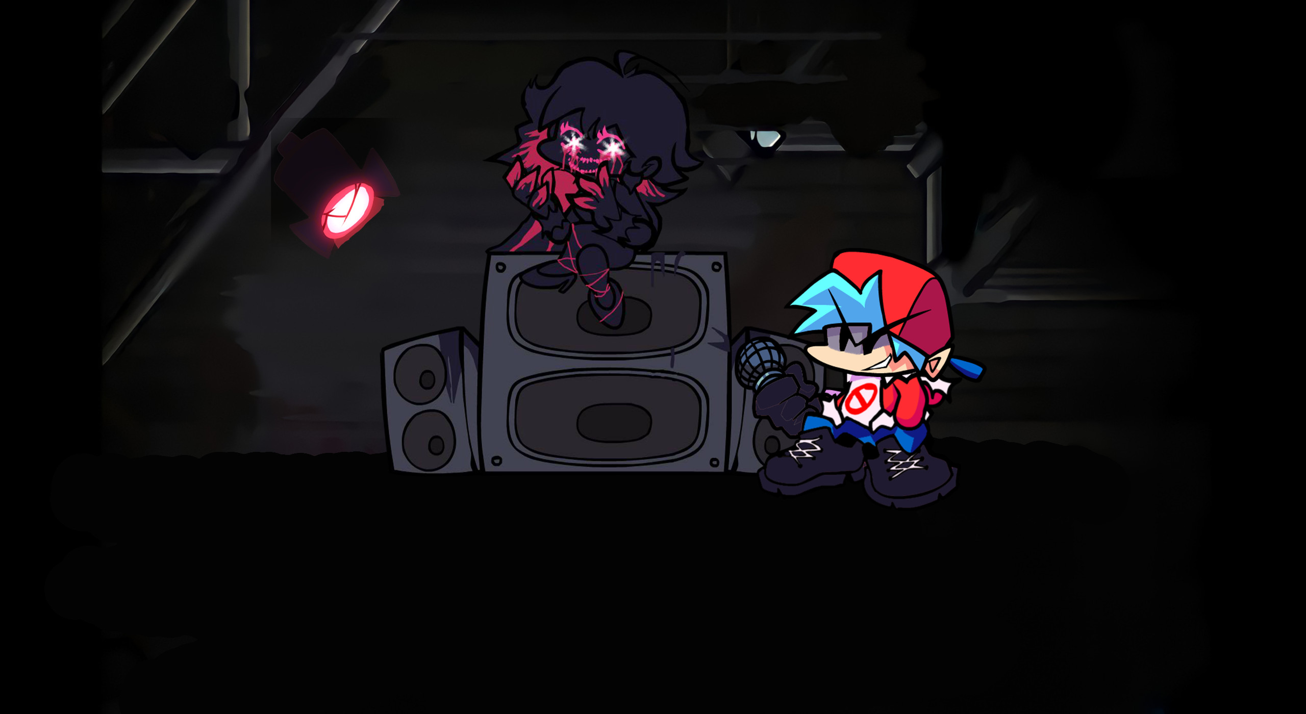 VS Corrupted GF Fanmade Mod for Friday Night Funkin' | FNF Mods