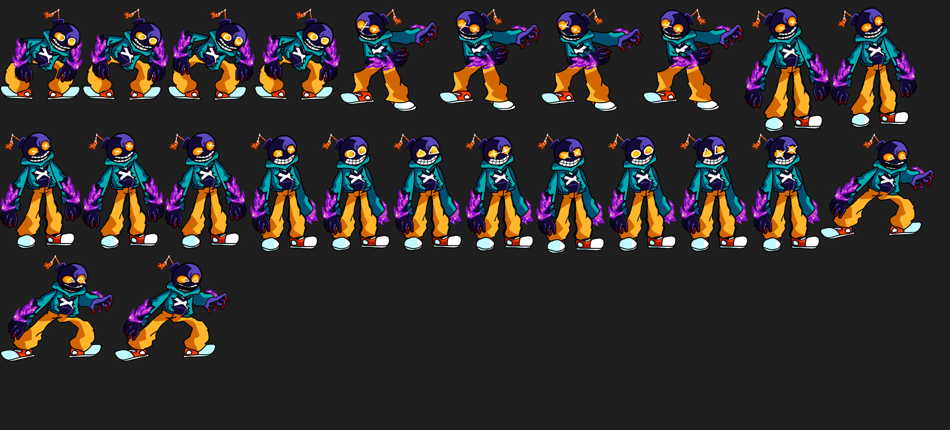 FNF xenophanes Whitty skin! [Friday Night Funkin'] [Mods]