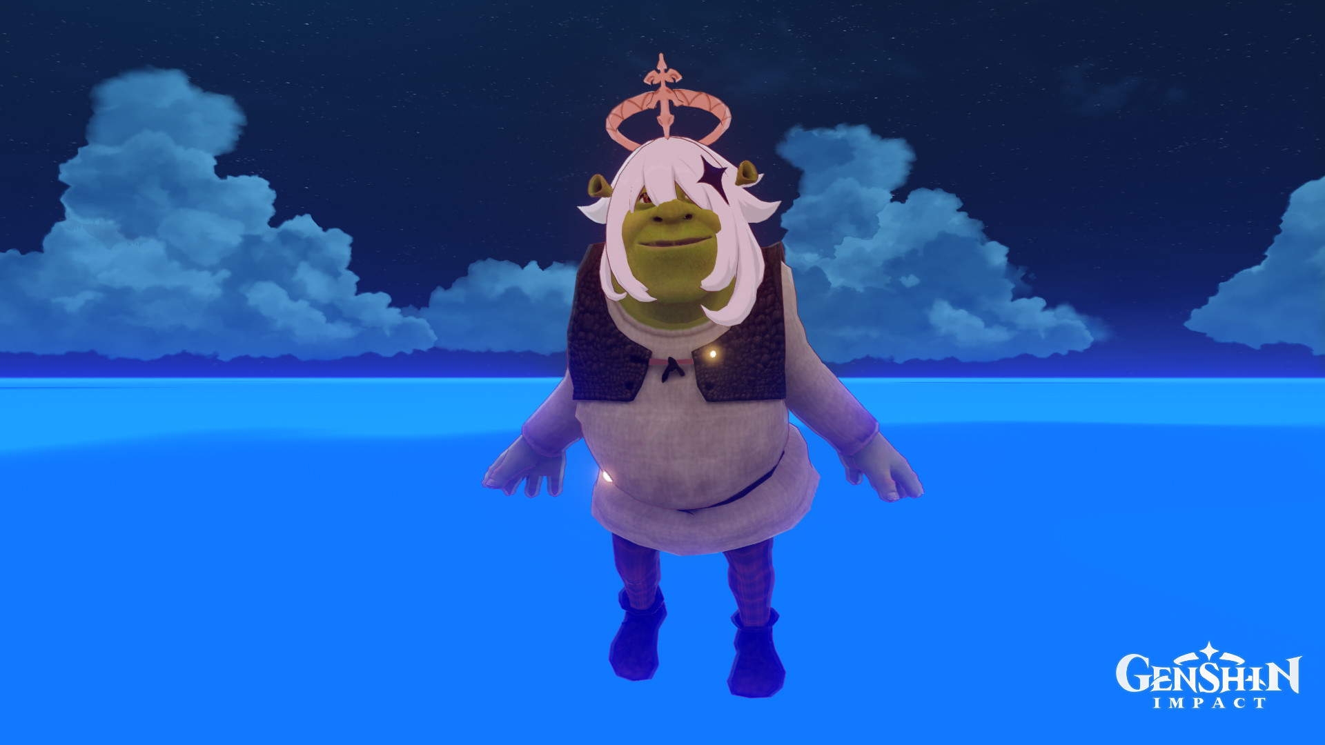 Shrek (Paimon) Mod for Genshin Impact | GI Mods