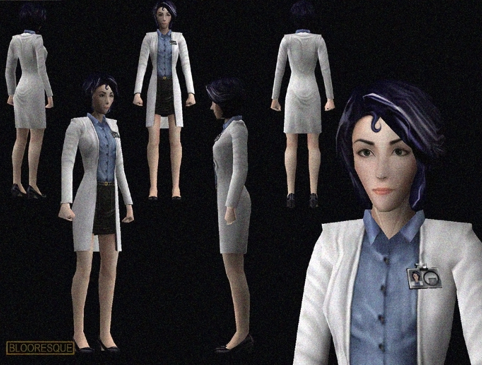 Female scientist for HL Mod for Half-Life | HL Mods