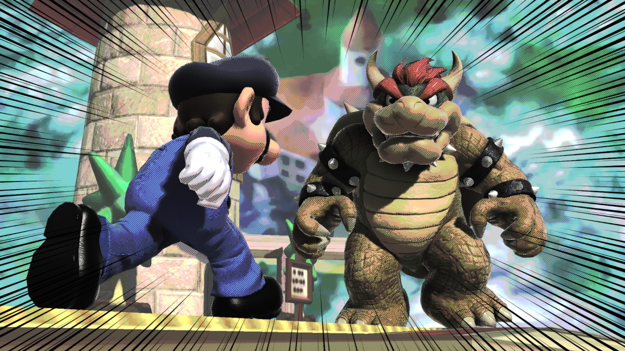 Royal Blue Mario [Super Smash Bros. Ultimate] [Mods]