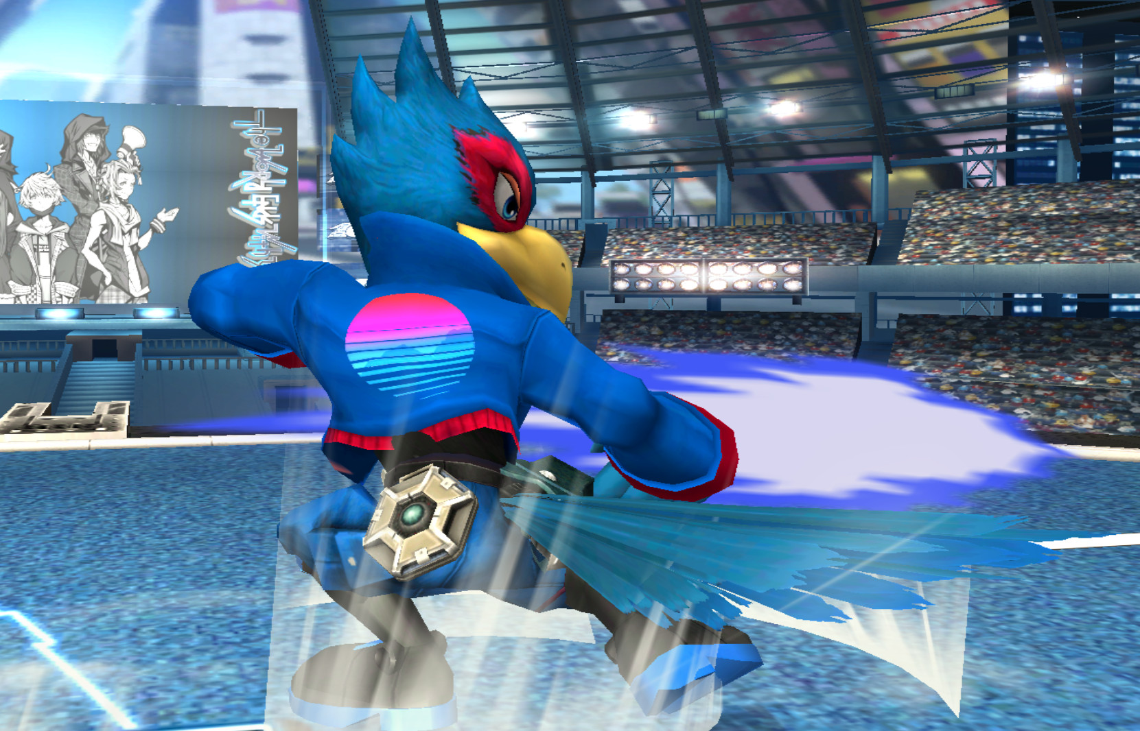 Custom Blue Falco Mod for Super Smash Bros. Brawl | Brawl Mods