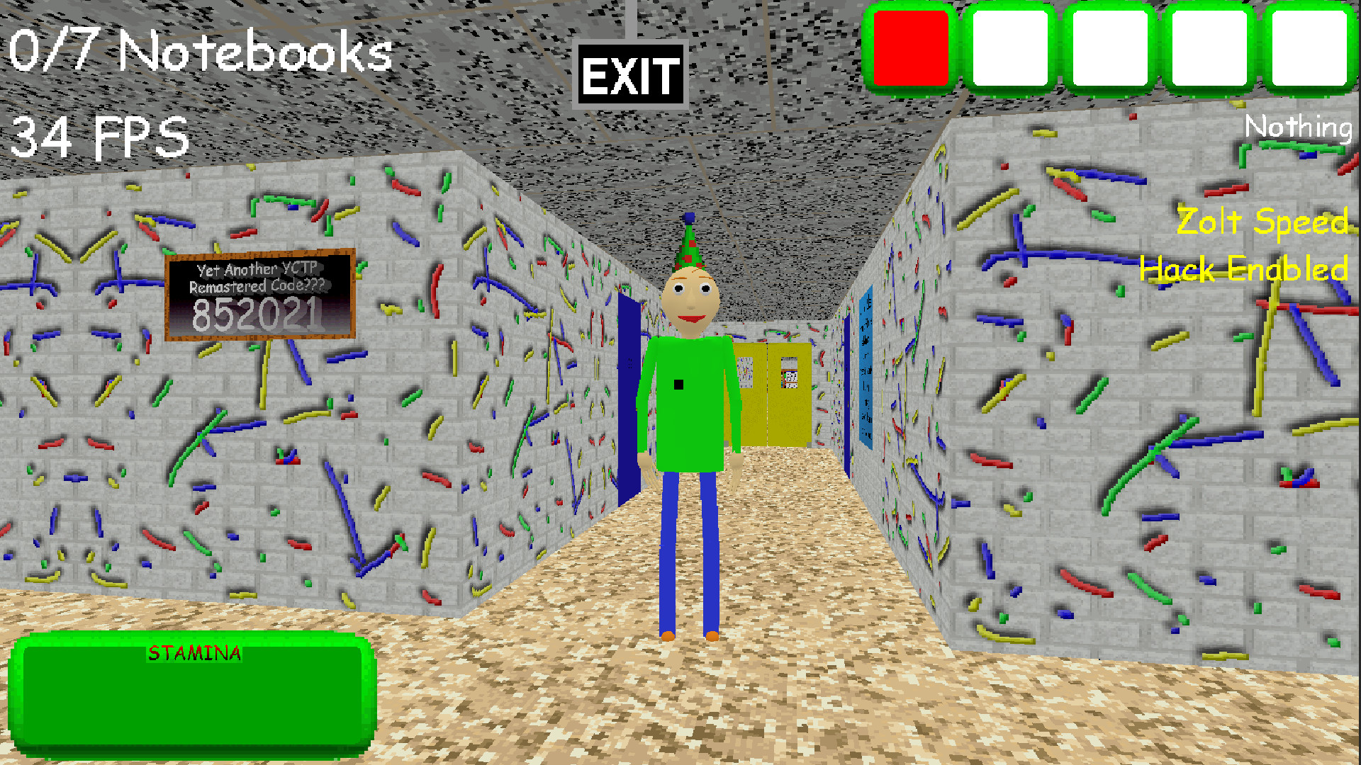 Baldi's Fun New School Remastered 1.4.7 Mod for Baldi's Basics | Baldi Mods
