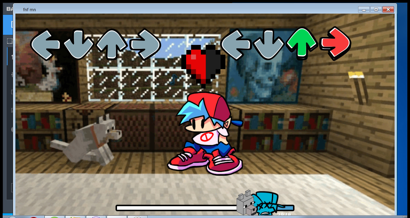 fnf minecraft nostalgia V1 [Friday Night Funkin'] [Mods]