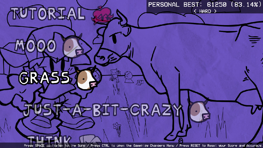 V.S COW high effort Mod for Friday Night Funkin' | FNF Mods