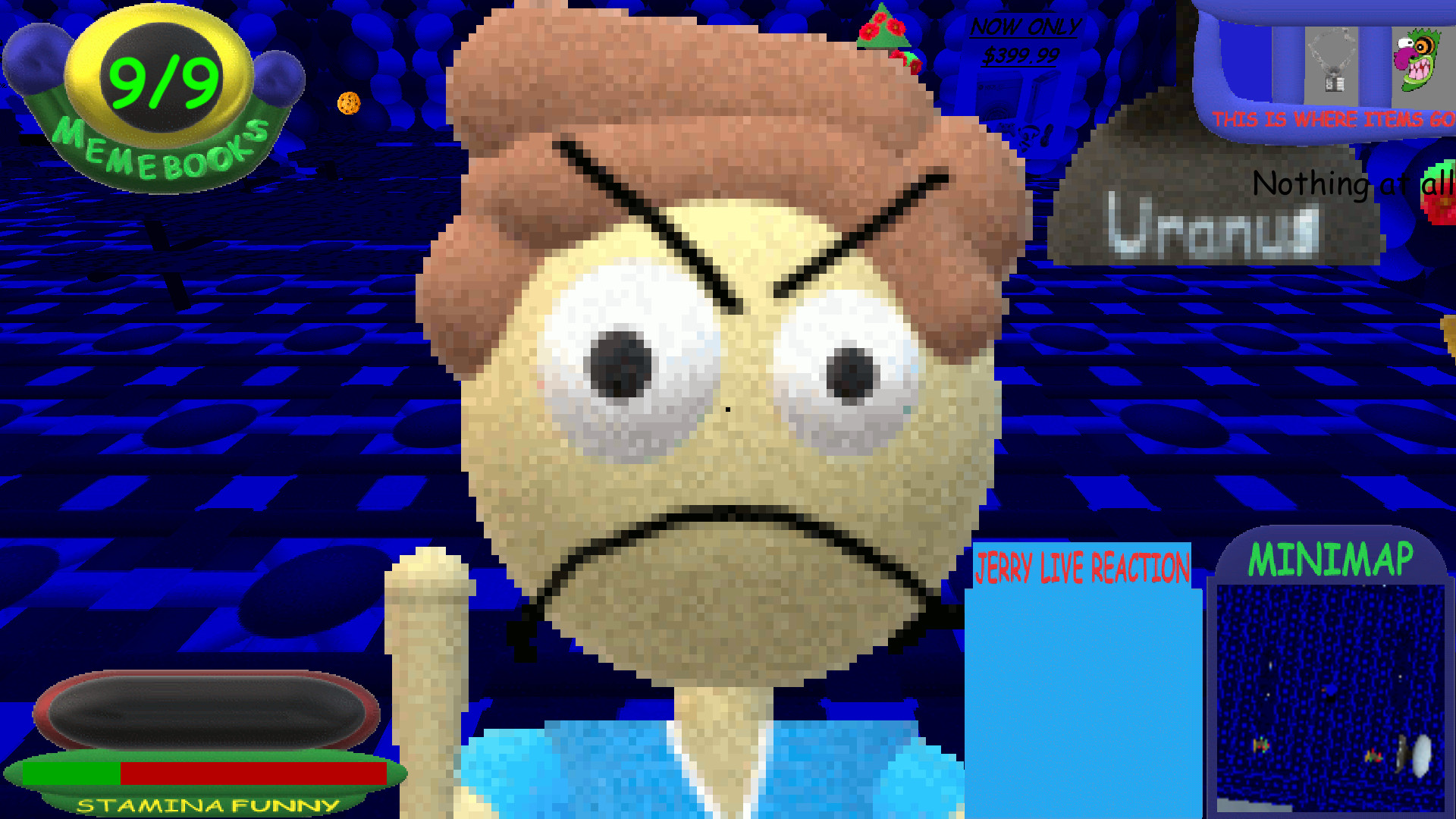 Jerry's Fun Math and Meme School! [Baldi's Basics] [Mods]