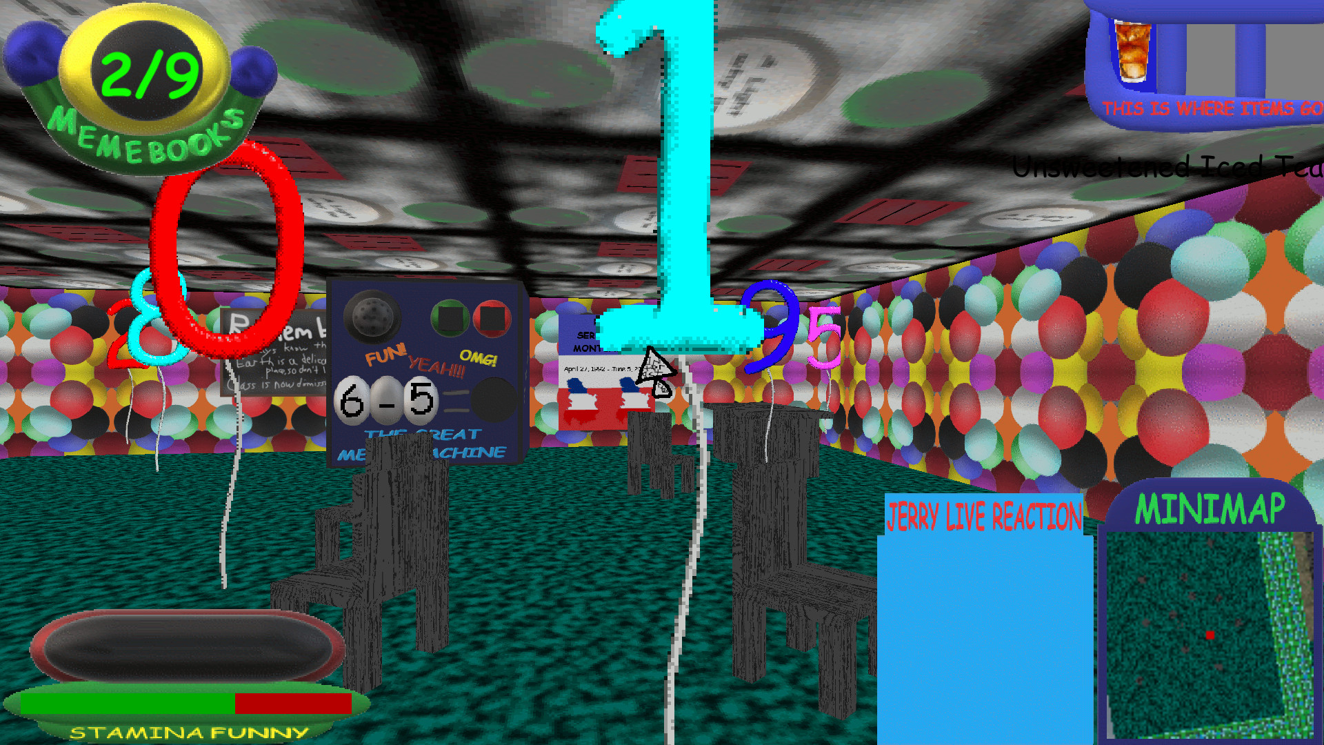 Jerry's Fun Math and Meme School! [Baldi's Basics] [Mods]