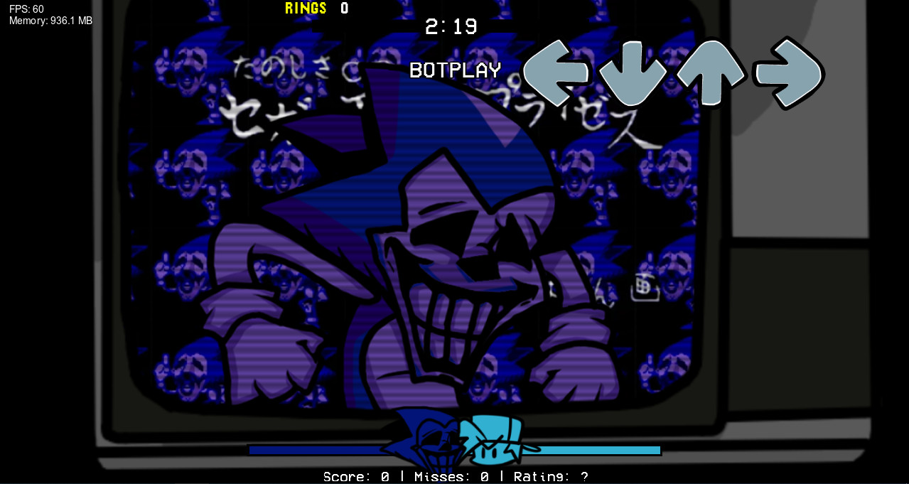 Majin On Your TV Mod for Friday Night Funkin' | FNF Mods