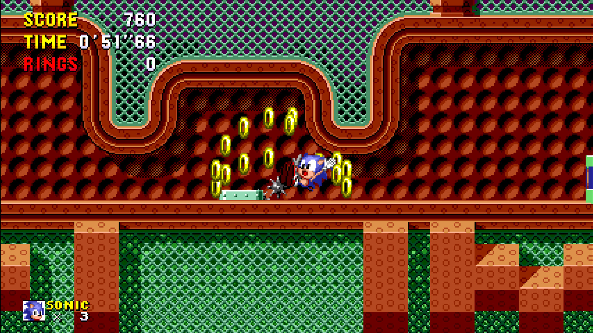 Bouncy Rings Mod for Sonic the Hedgehog Forever | S1F Mods