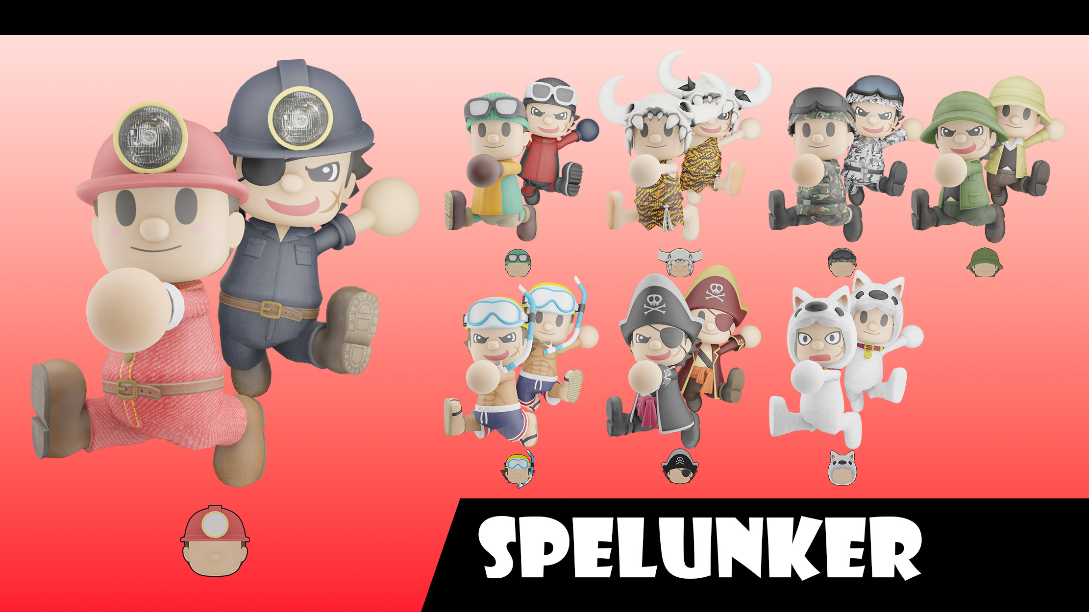Spelunkers over Ice Climbers Mod for Super Smash Bros. Ultimate | SSBU Mods