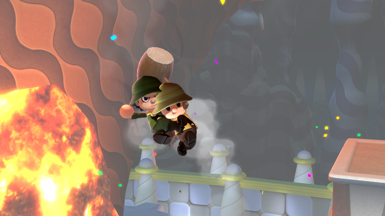 Spelunkers over Ice Climbers Mod for Super Smash Bros. Ultimate | SSBU Mods