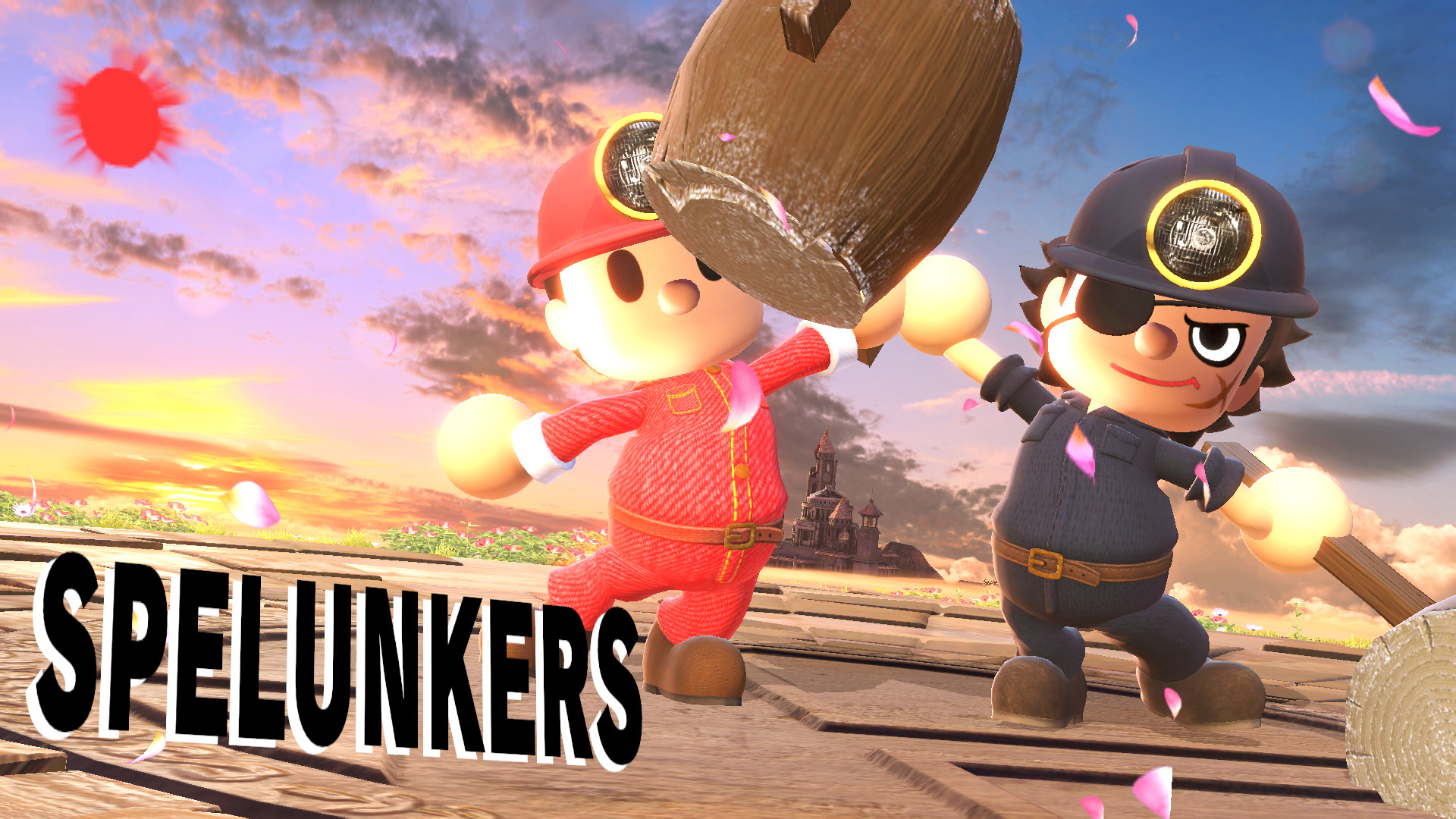 Spelunkers over Ice Climbers Mod for Super Smash Bros. Ultimate | SSBU Mods