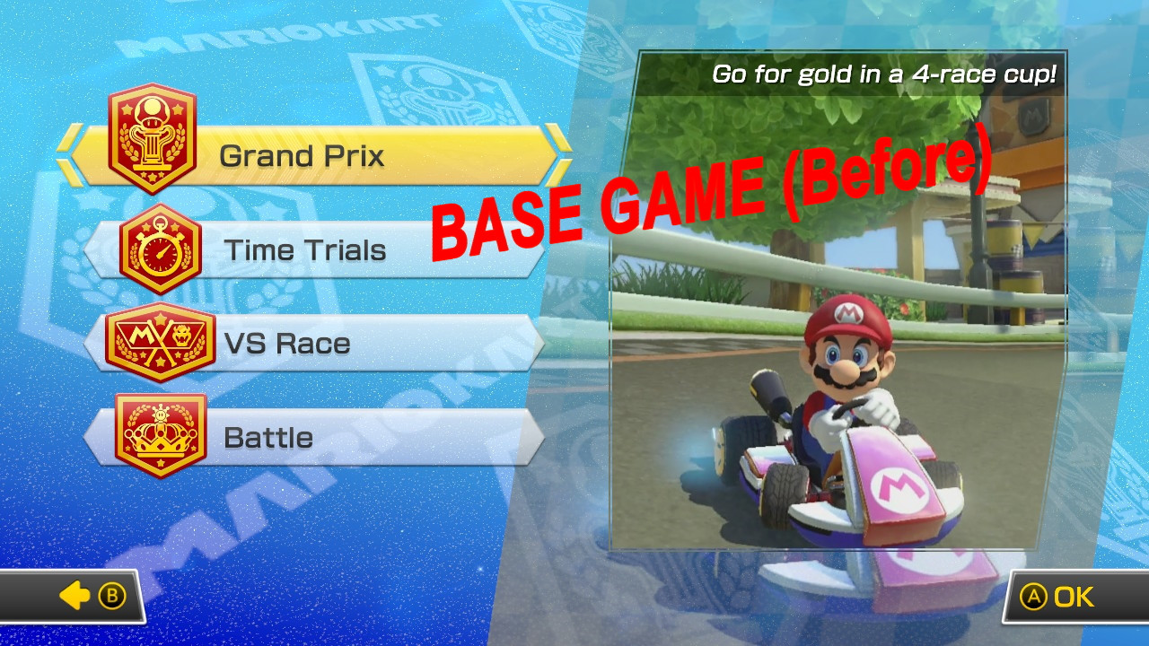 Different Colored Background (Post DLC) Mod for Mario Kart 8 Deluxe ...