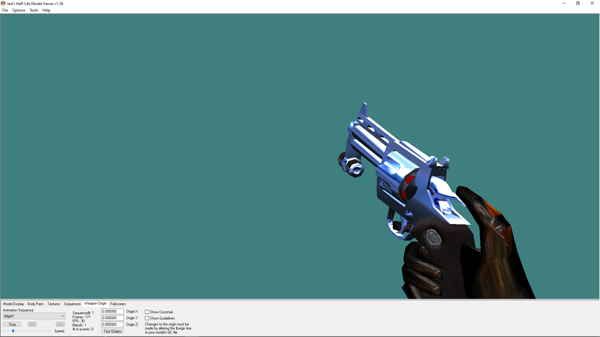 Mp Revolver for Sp Revolver [Half-Life] [Mods]