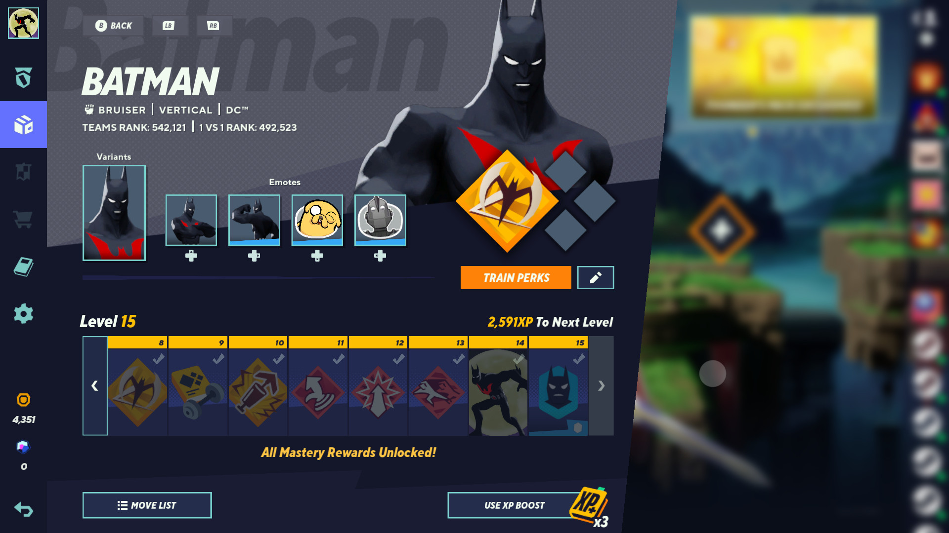 BEYOND SUIT BATMAN [MultiVersus] [Mods]