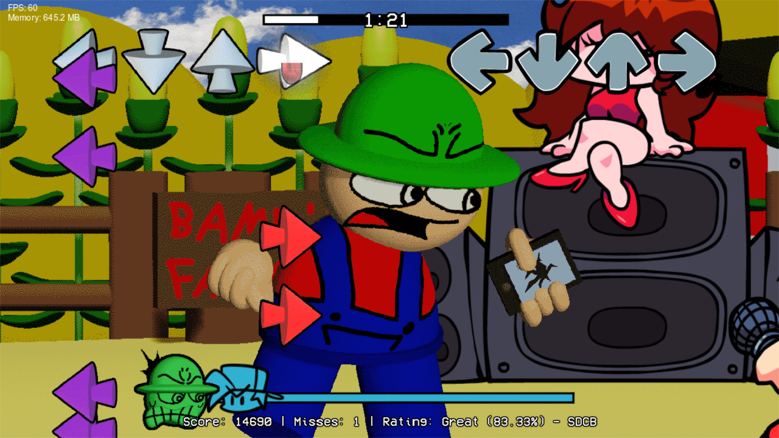 Screwed in 3D Mod for Friday Night Funkin' | FNF Mods