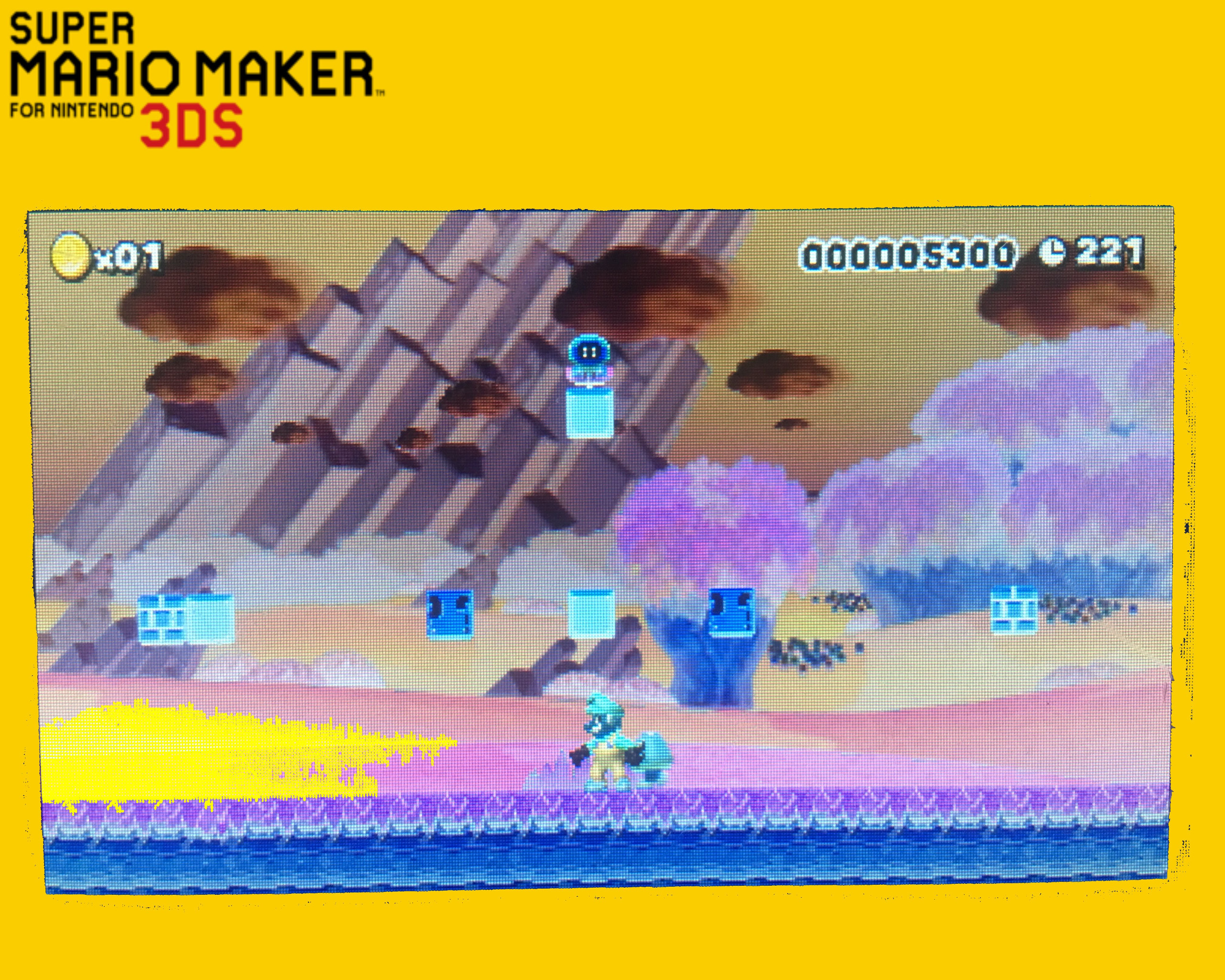 Negative NSMBU 3DS Port Mod for Super Mario Maker for Nintendo 3DS ...