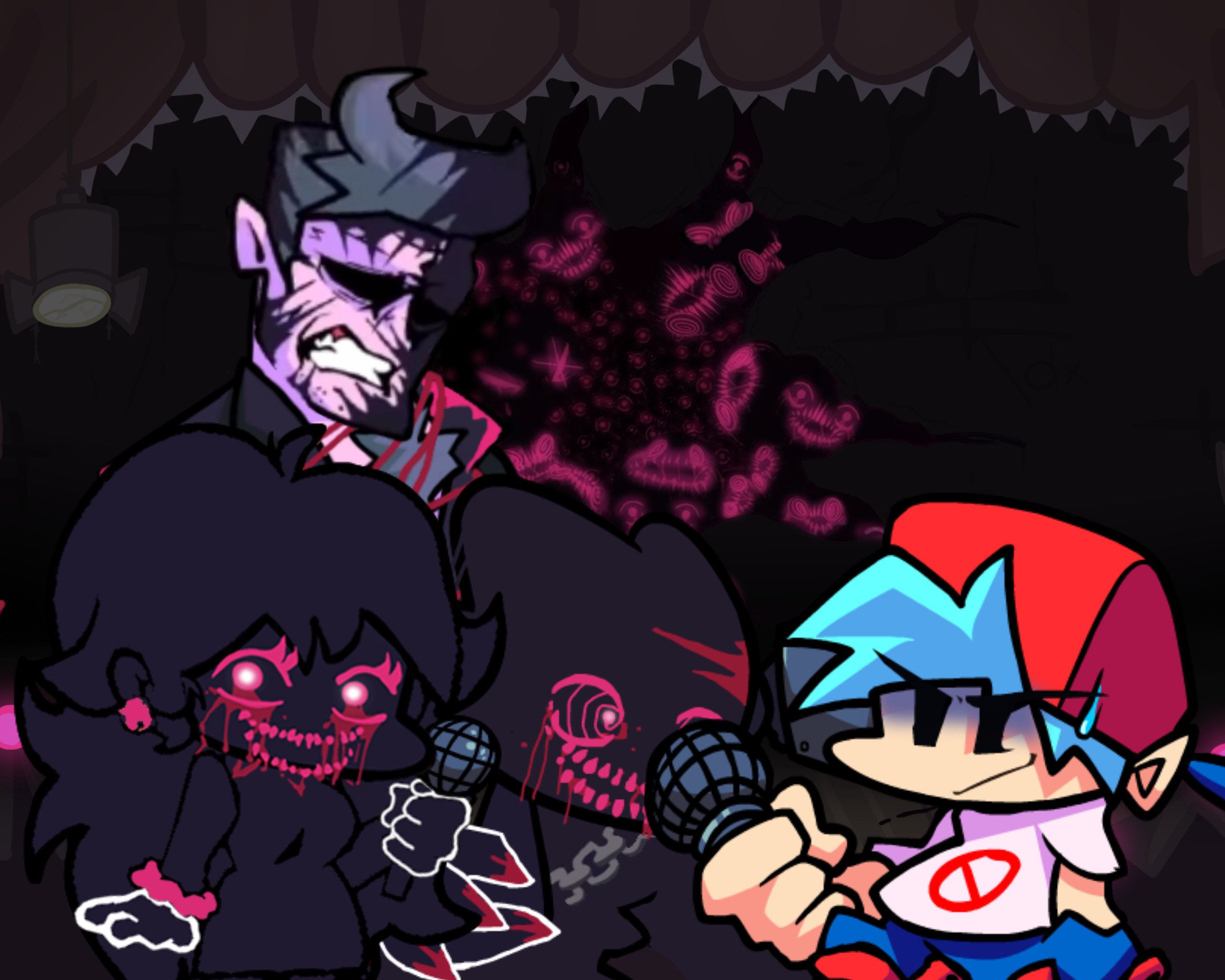 Corruption Evil Trouble Mod for Friday Night Funkin' | FNF Mods