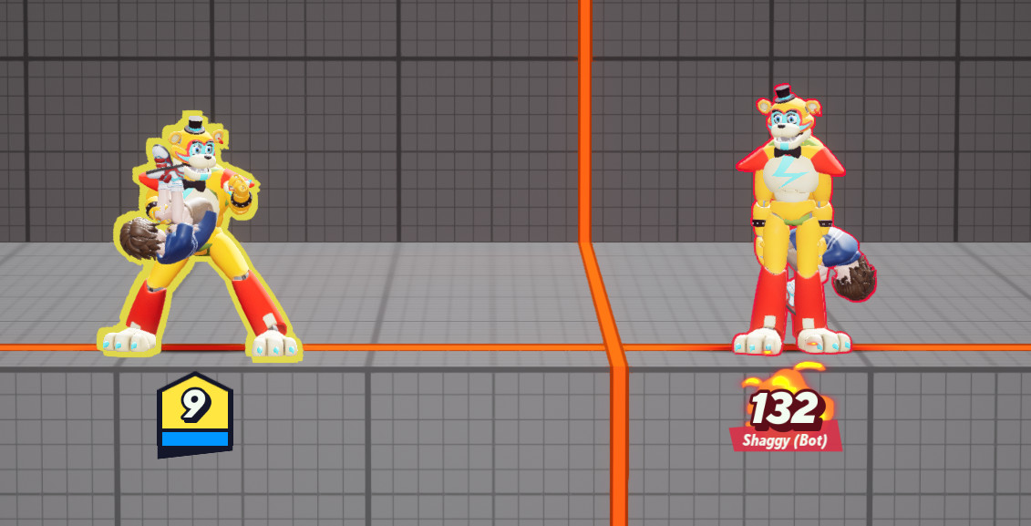 Glamrock Freddy with Gregory [MultiVersus] [Mods]