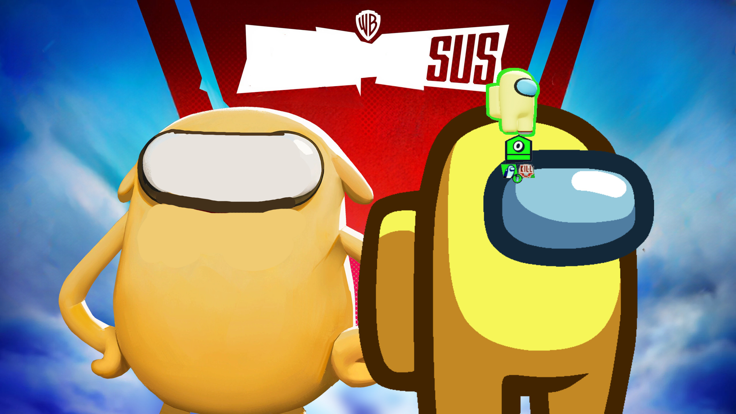 Yellow Impostor over Jake Mod for MultiVersus | MVS Mods