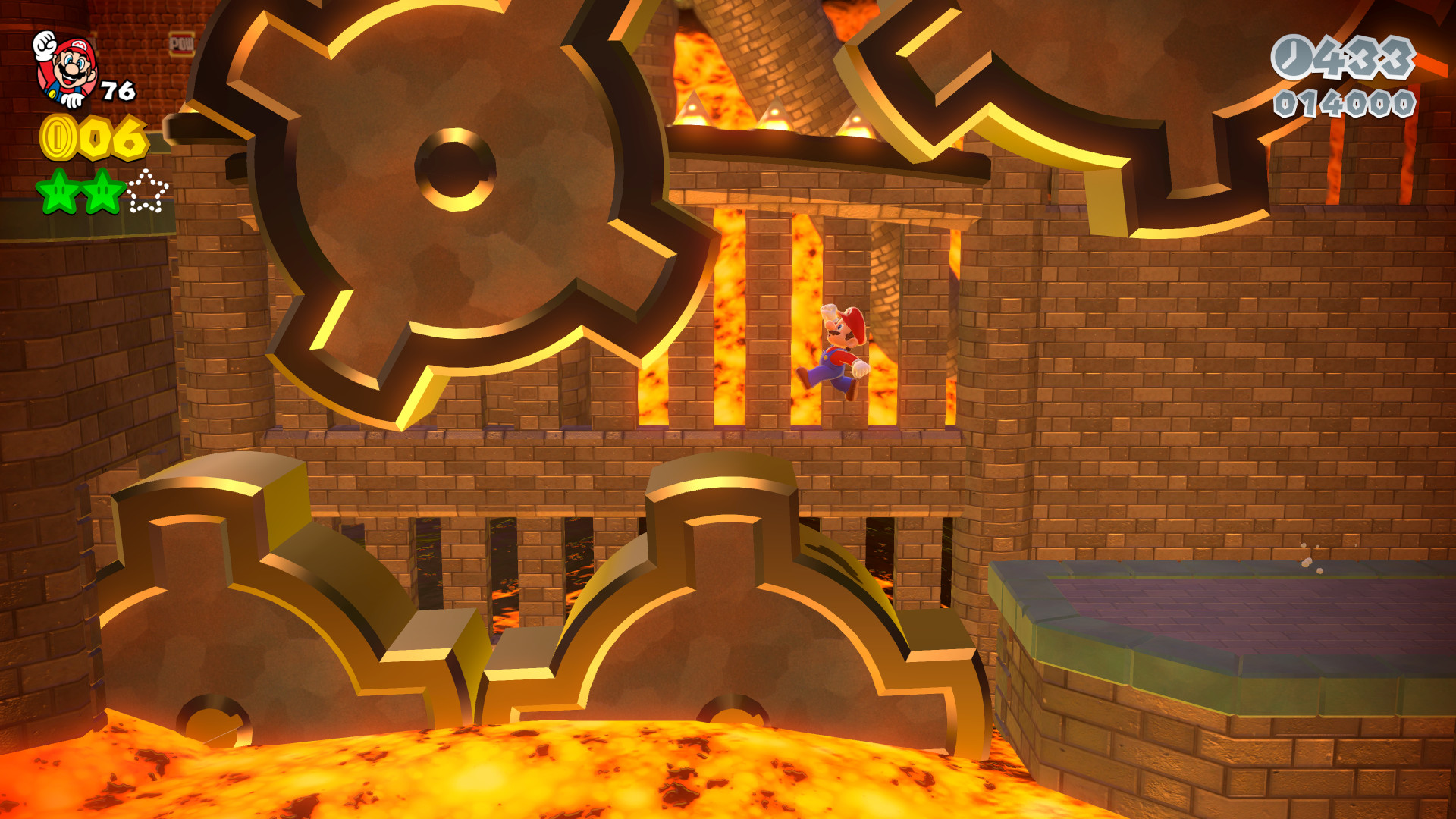 Chomping Charvaargh Castle Mod for Super Mario 3D World + Bowser's Fury ...