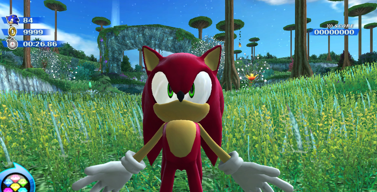 Red Sonic Mod for Sonic Colors | SC Mods
