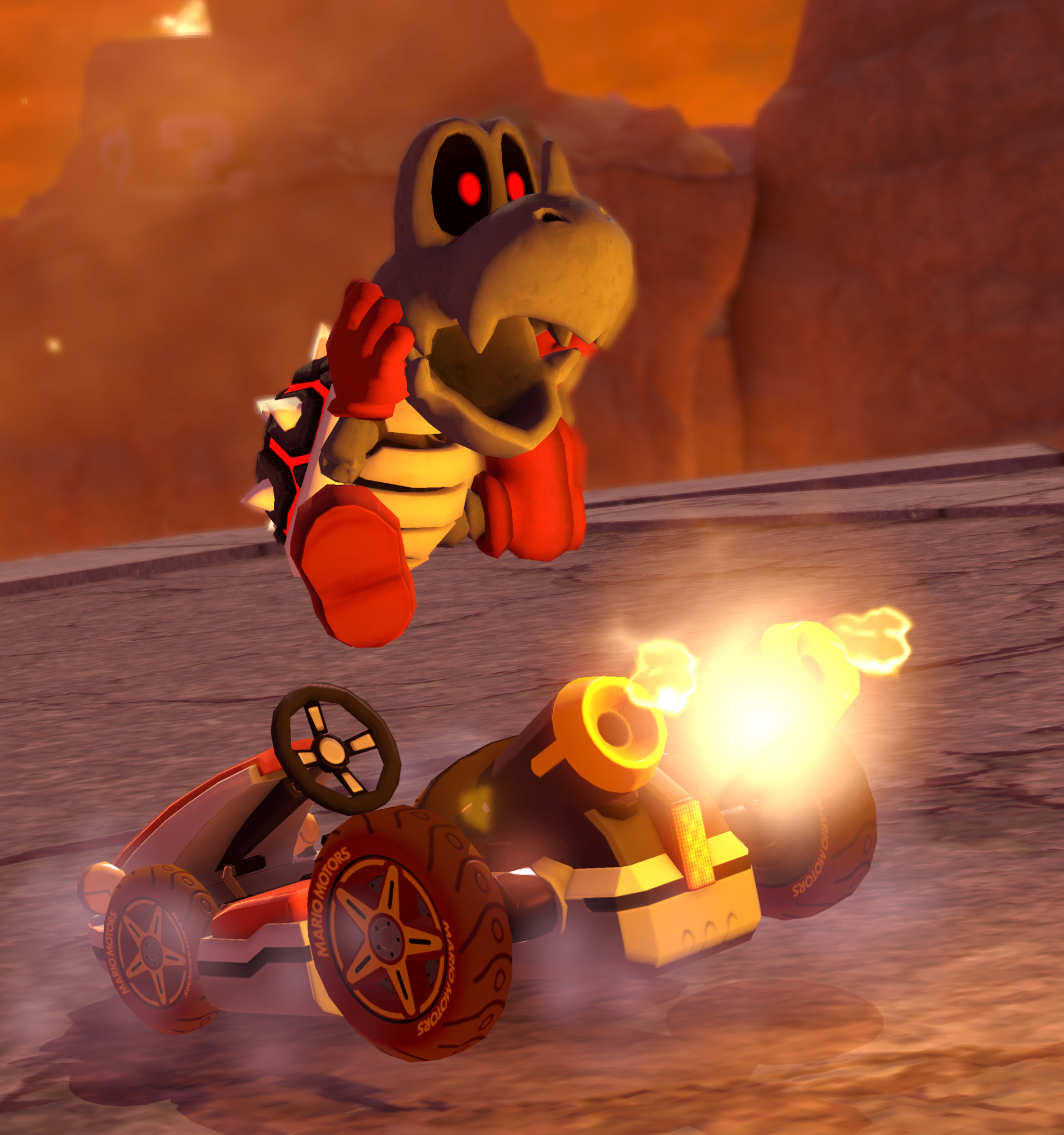 Dark Bones (Mario Baseball Series) Mod for Mario Kart 8 Deluxe | MK8D Mods