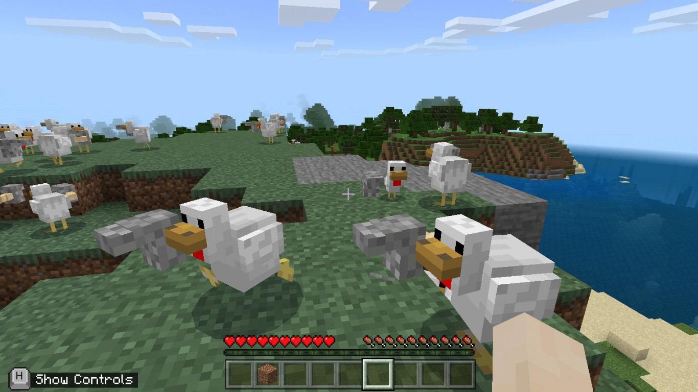 Chicken with a gun Mod for Minecraft: Bedrock Edition | MC:BE Mods