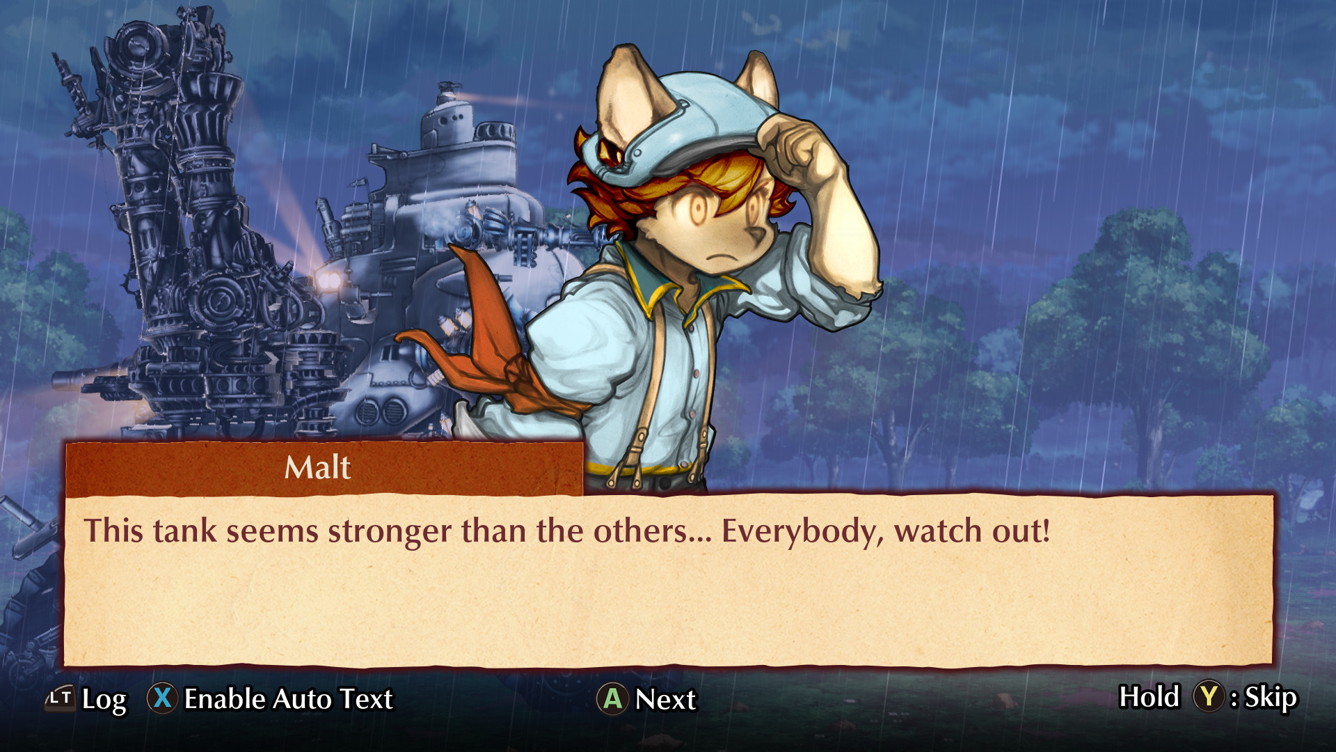 Officer Waffle Malt Mod for FUGA: Melodies of Steel | FUGA Mods