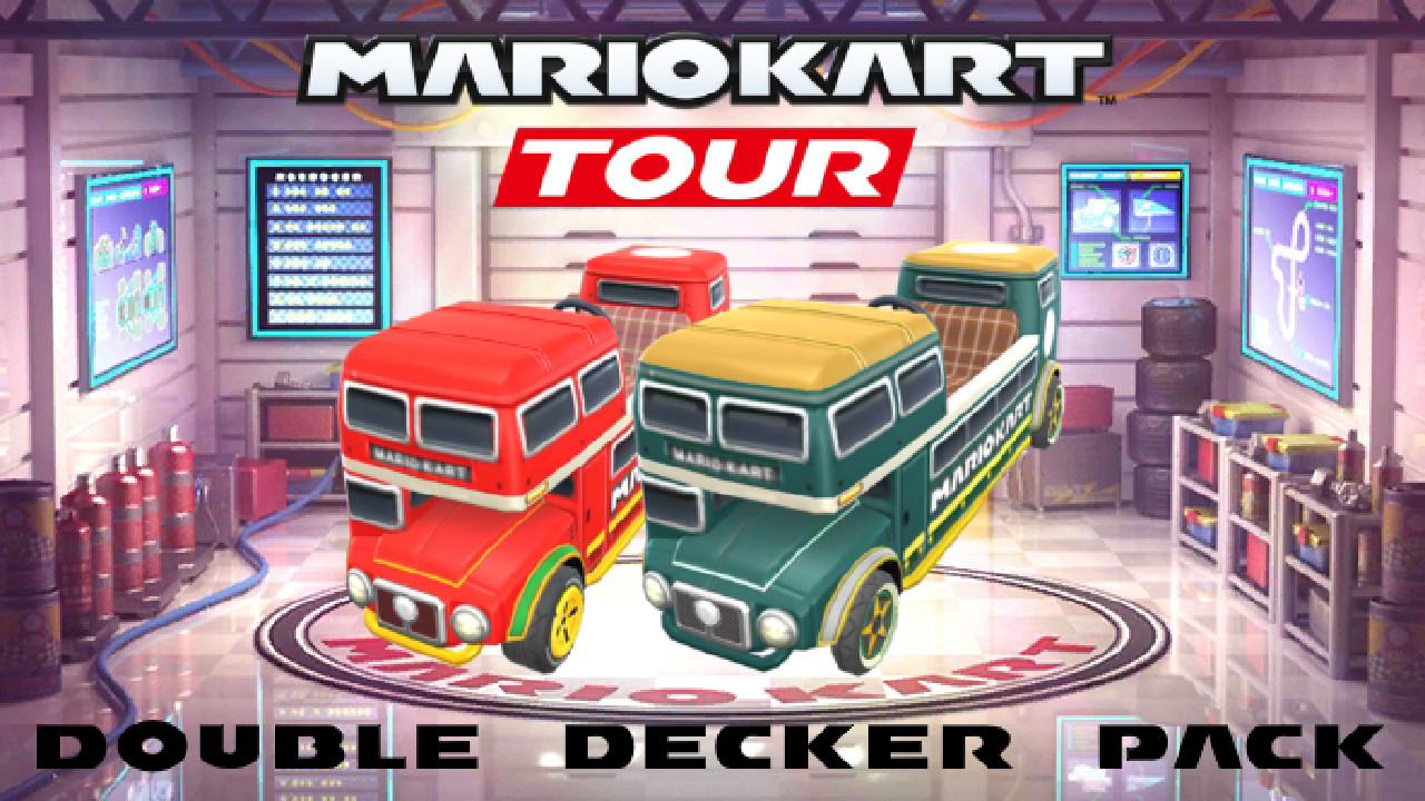 MKT Double Decker Pack Mod for Mario Kart 8 Deluxe | MK8D Mods