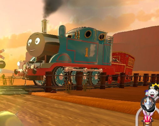 Thomas [Kalimari Desert Train] Mod for Mario Kart 8 Deluxe | MK8D Mods