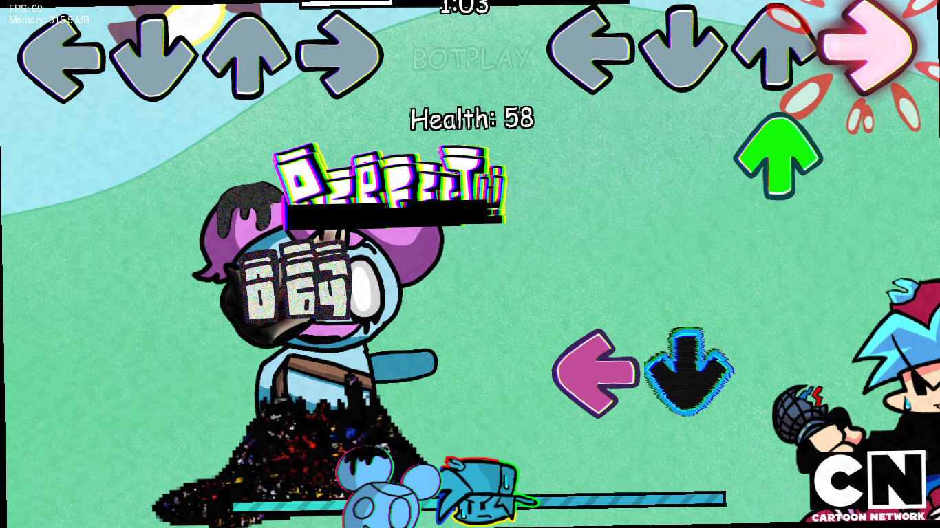 The nightmare VS corrupted pibby PİBBY X FNF Mod for Friday Night ...