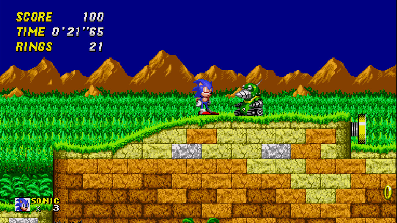 Green Grounder Sprite Restoration Mod for Sonic The Hedgehog 2 Absolute ...