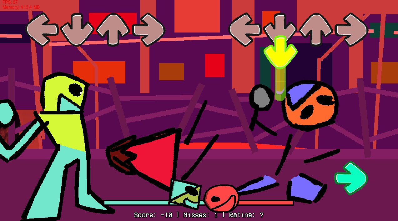 Friday Night Funkin' but mediocre (M-SIDES) [2.1] [Friday Night Funkin ...