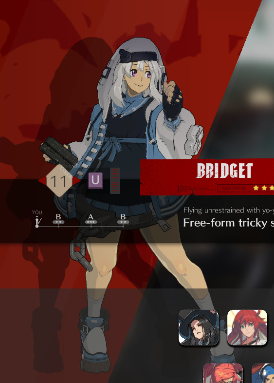 Personal Palette for Bridget 11 [GUILTY GEAR -STRIVE-] [Mods]