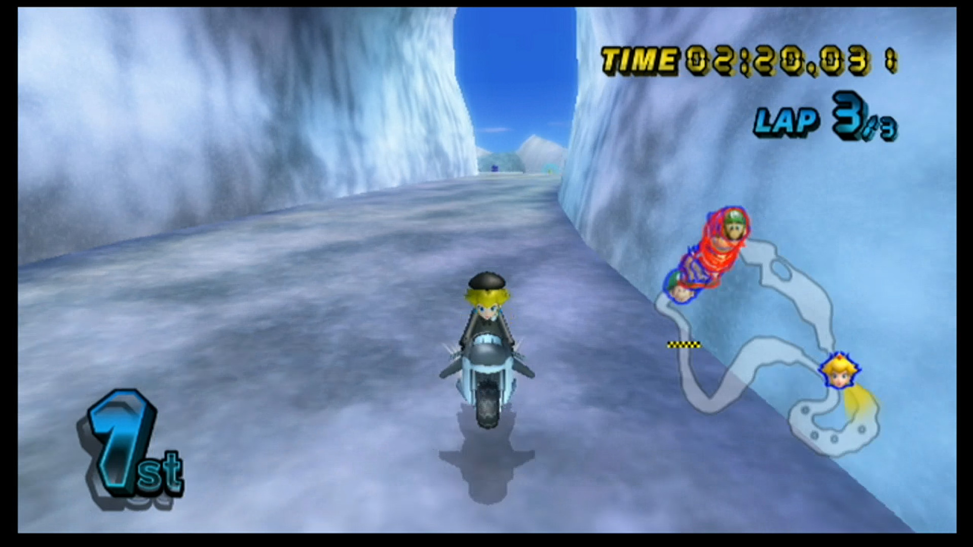 Wintertime Peach in MKWii Mod for Mario Kart Wii | MKWii Mods