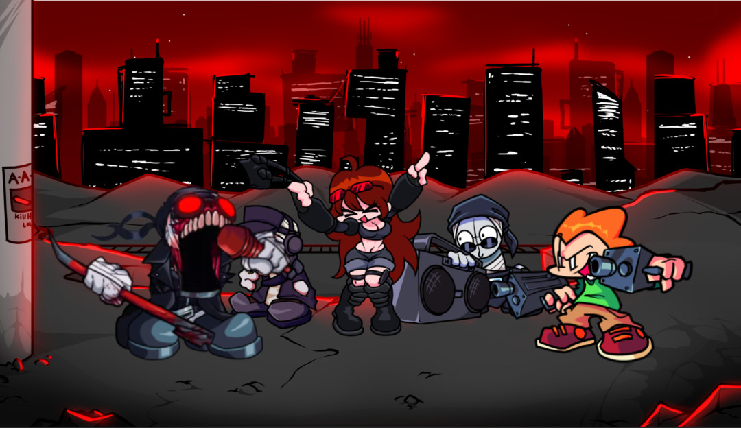 Gunfight but Pico and Hank Mod for Friday Night Funkin' | FNF Mods