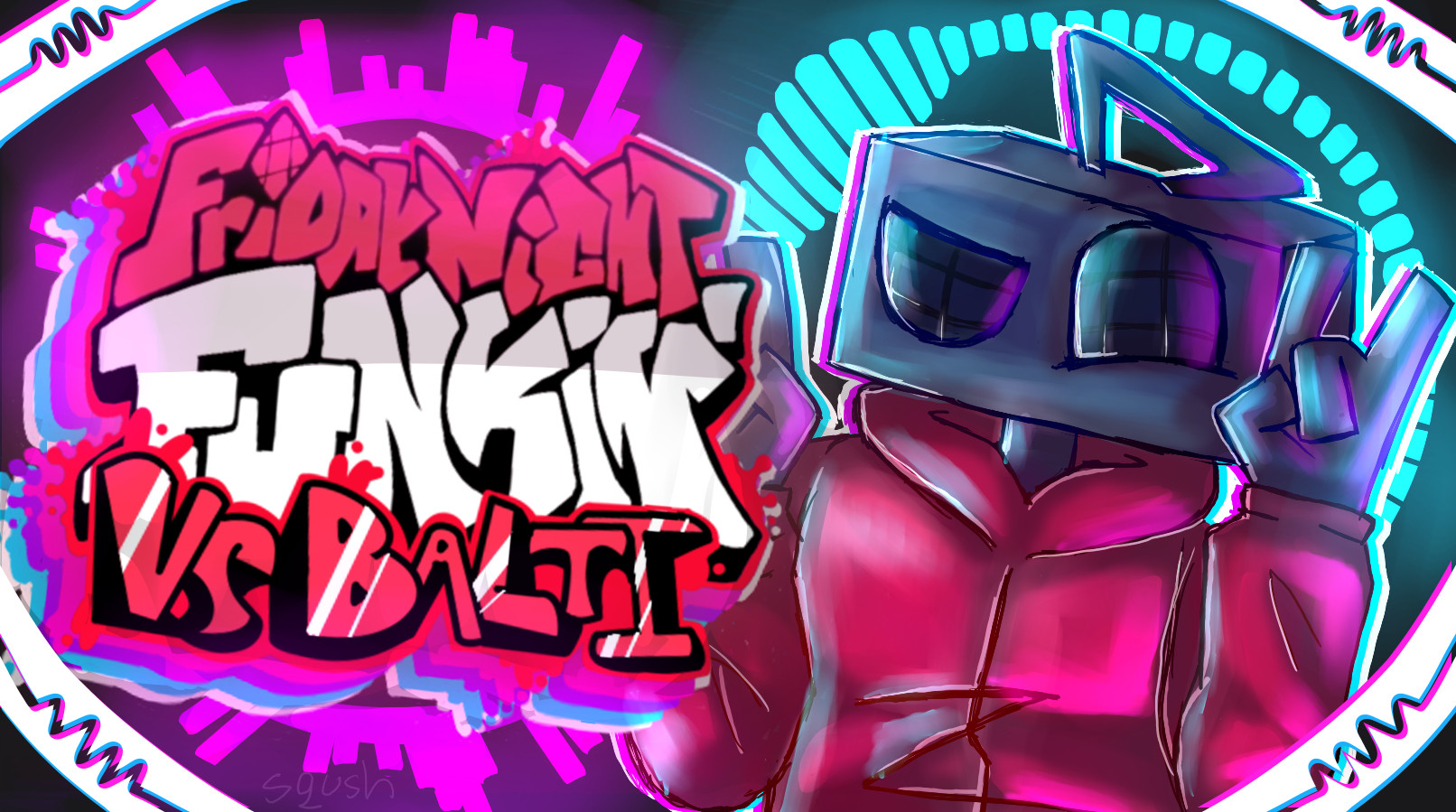 FNF VS BALTI Mod for Friday Night Funkin' | FNF Mods