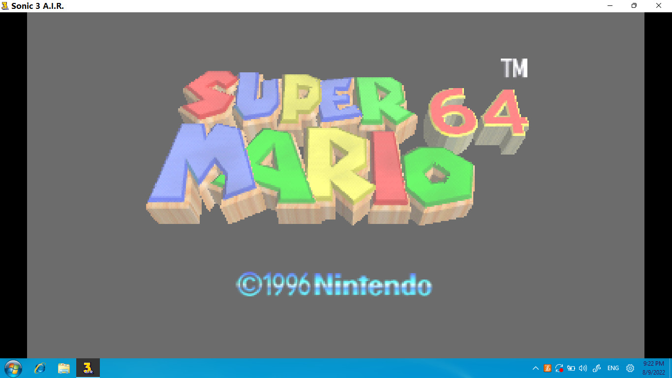 SM64 Styled Title Screen Mod for Sonic 3 A.I.R. | S3AIR Mods