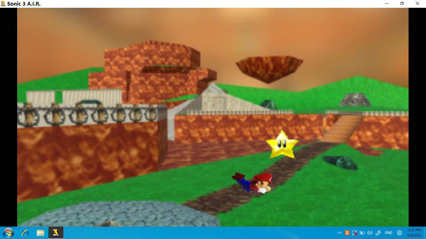 SM64 Styled Title Screen Mod for Sonic 3 A.I.R. | S3AIR Mods