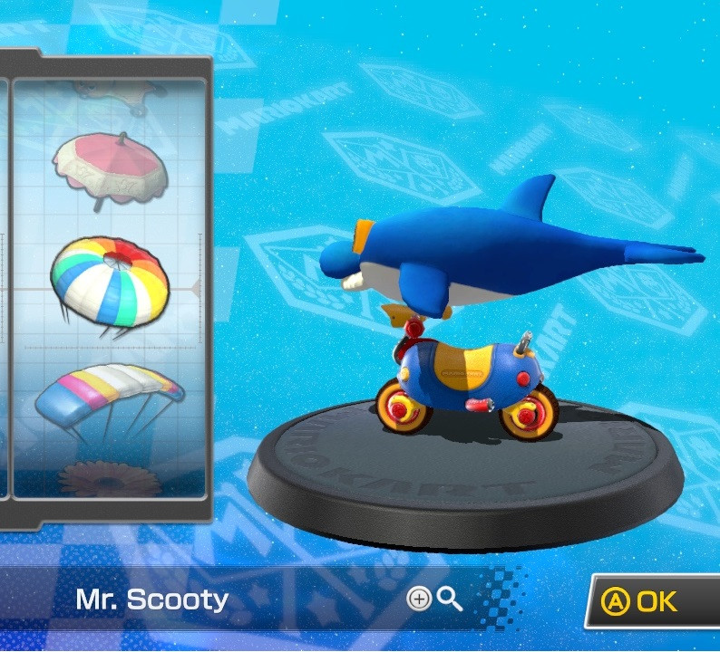 brown red Tiger slim tires from MKT [Mario Kart 8] [Mods]