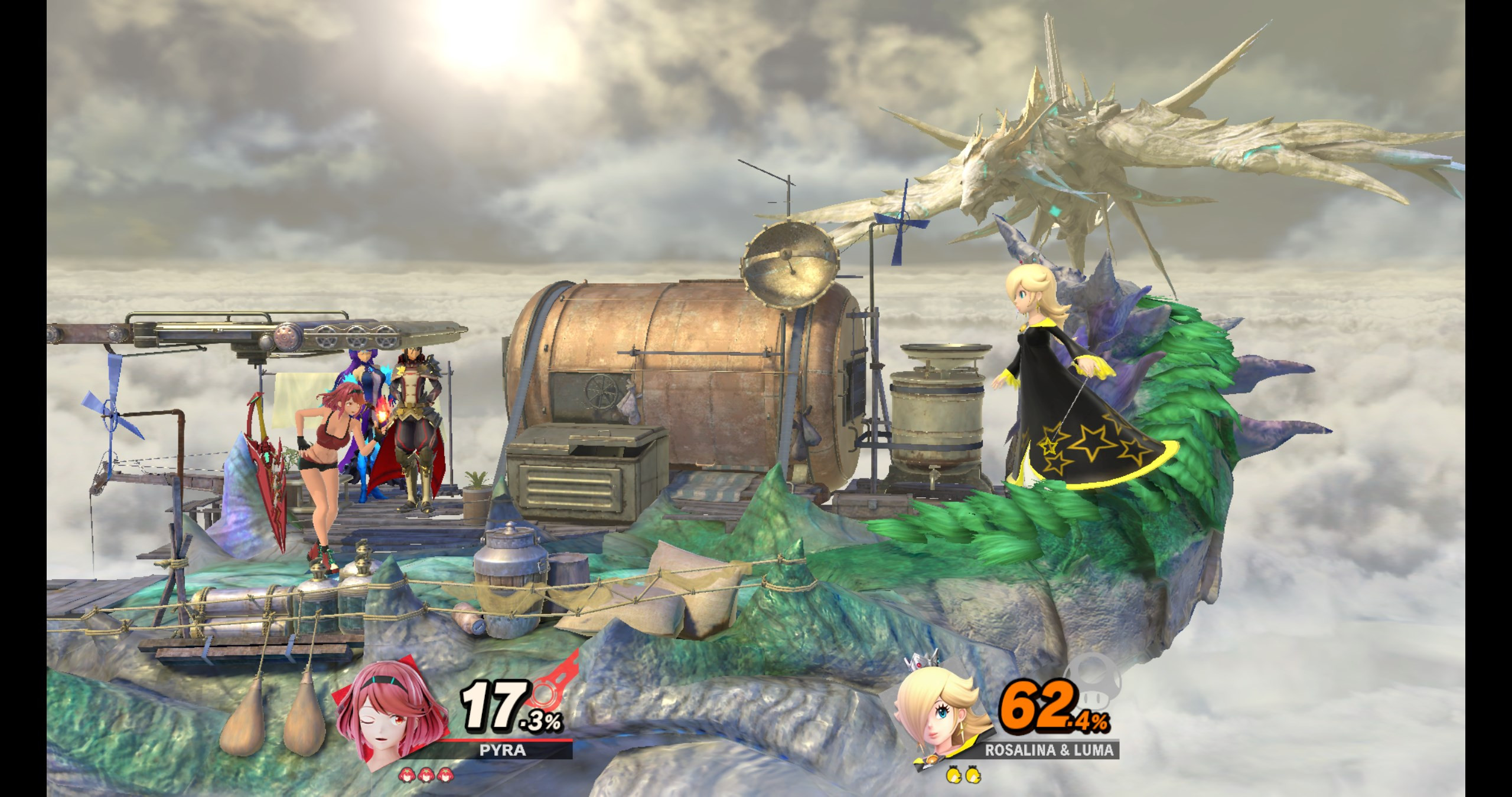 Gymwear Pyra and Mythra Mod for Super Smash Bros. Ultimate | SSBU Mods