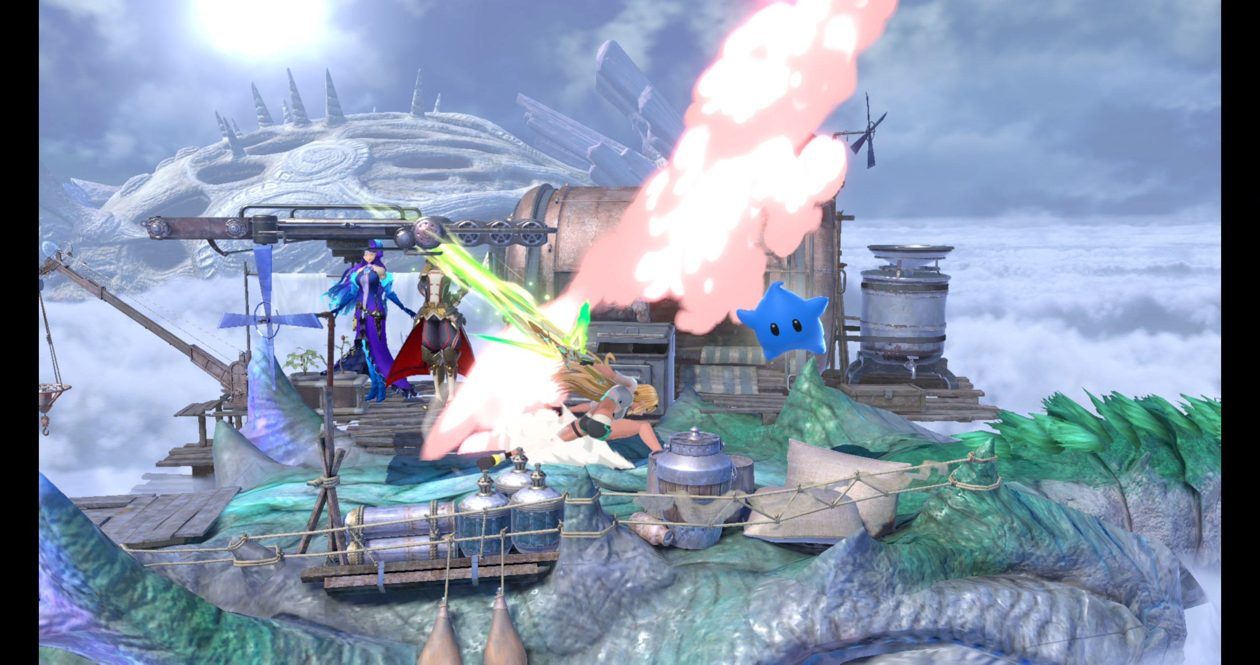 Gymwear Pyra and Mythra Mod for Super Smash Bros. Ultimate | SSBU Mods